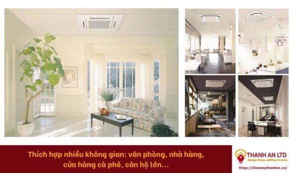 Máy Lạnh Âm Trần Daikin FCFC50DVM/RZFC50DVM (2.0 Hp, Inverter)